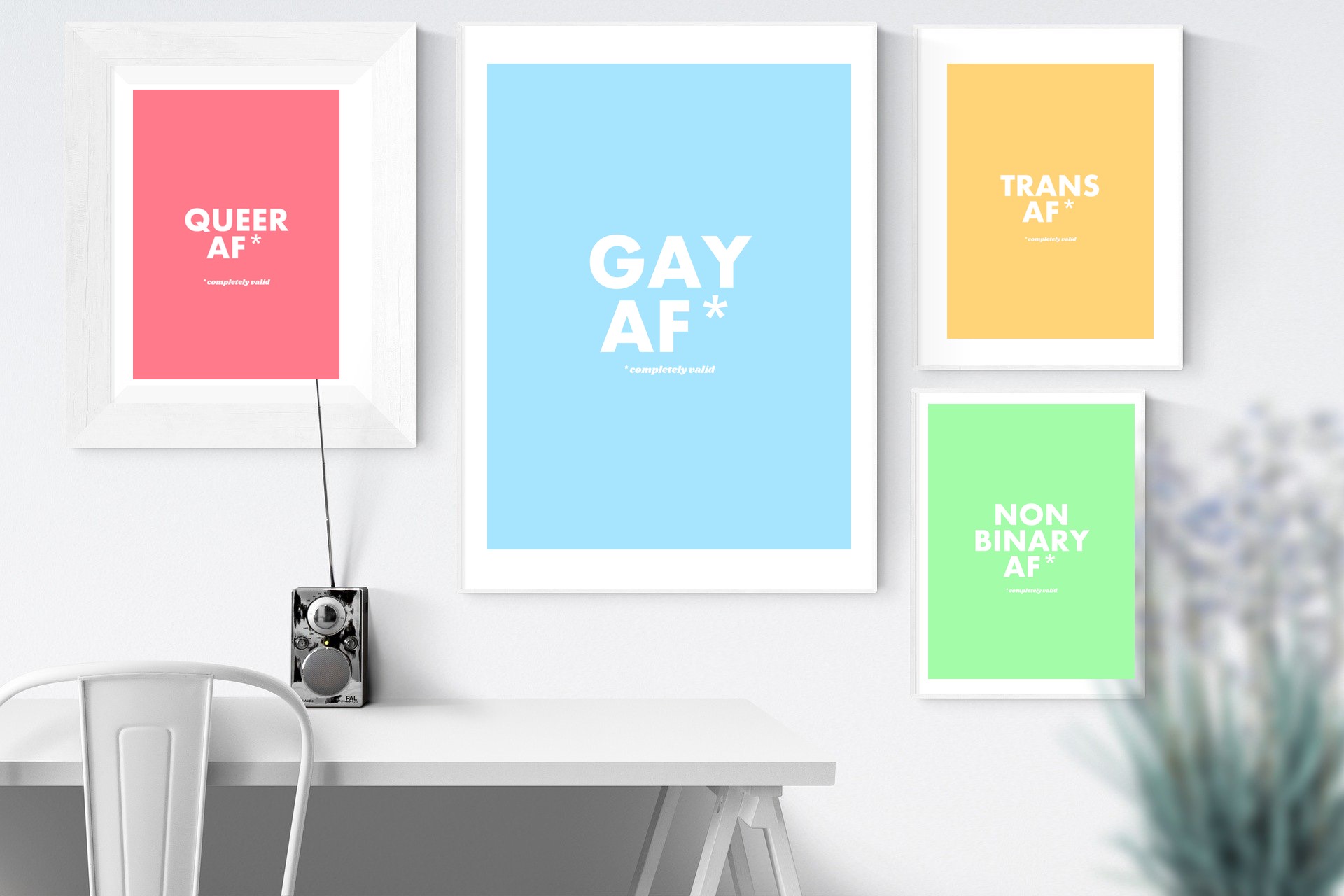 Gay, LGBTQ+ and Queer Posters, Prints, & Visual Artwork - THE PRIDE SHOP