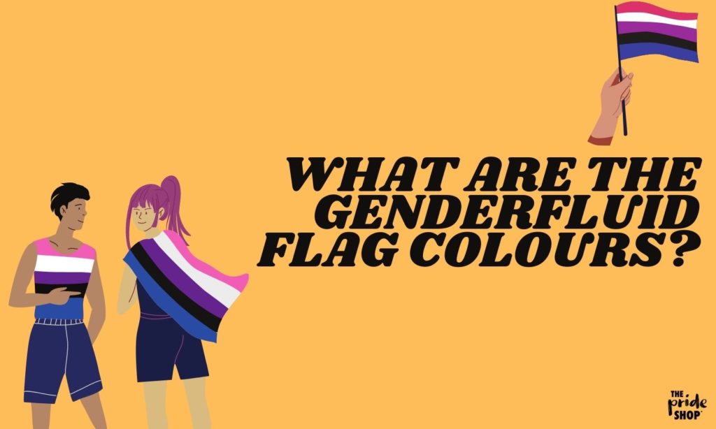 What are the colours of the Genderfluid flag? - THE PRIDE SHOP