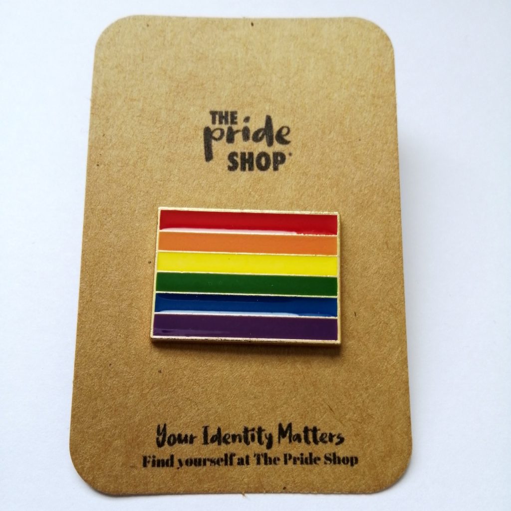 Rainbow Pride Flag Pin Badge - THE PRIDE SHOP