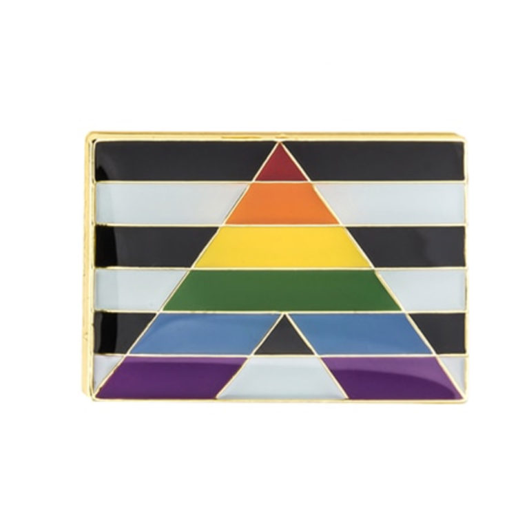 Straight Ally Flag Pin Badge - THE PRIDE SHOP®