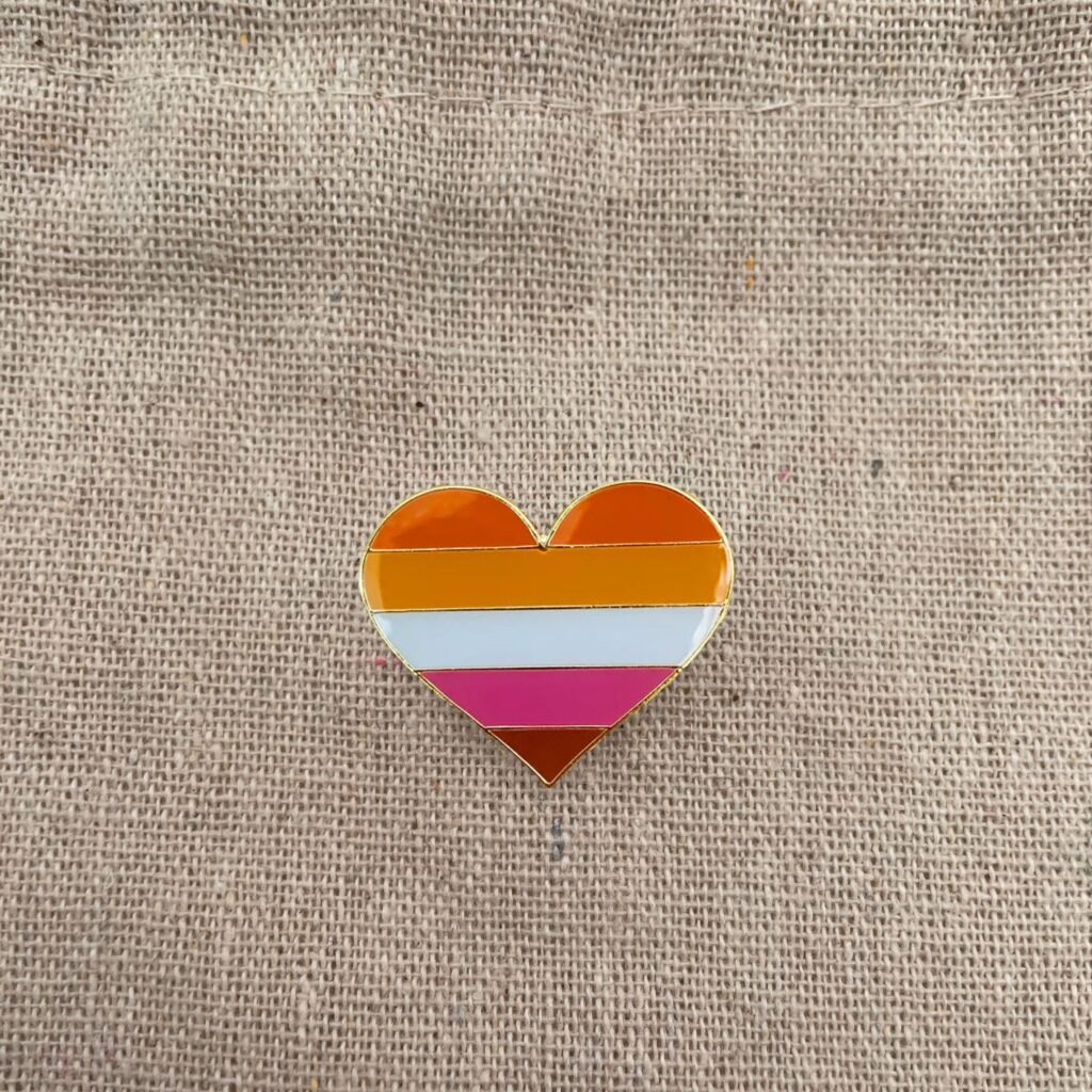 Handmade Love Drawstring Bag Lesbian Wedding Favours x 10 - THE PRIDE SHOP