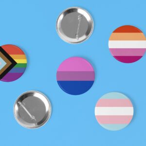 Pride Button Badges And Enamel Metal Pins - THE PRIDE SHOP